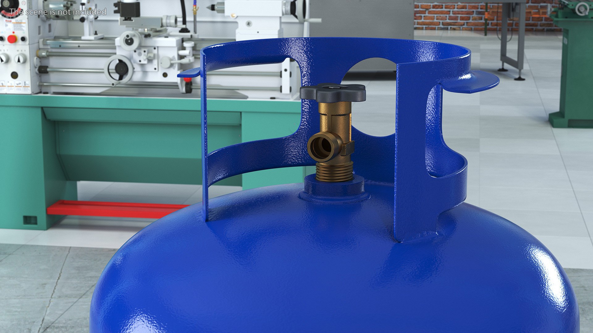 Standard Propane Gas Cylinder 3D - TurboSquid 2230232