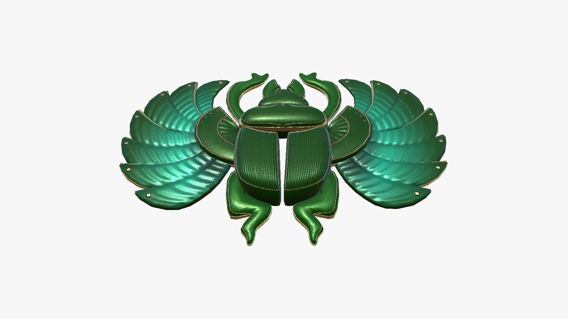 Khepri Mask A04 - Egyptian Gods Character Clothing 3D Model ...