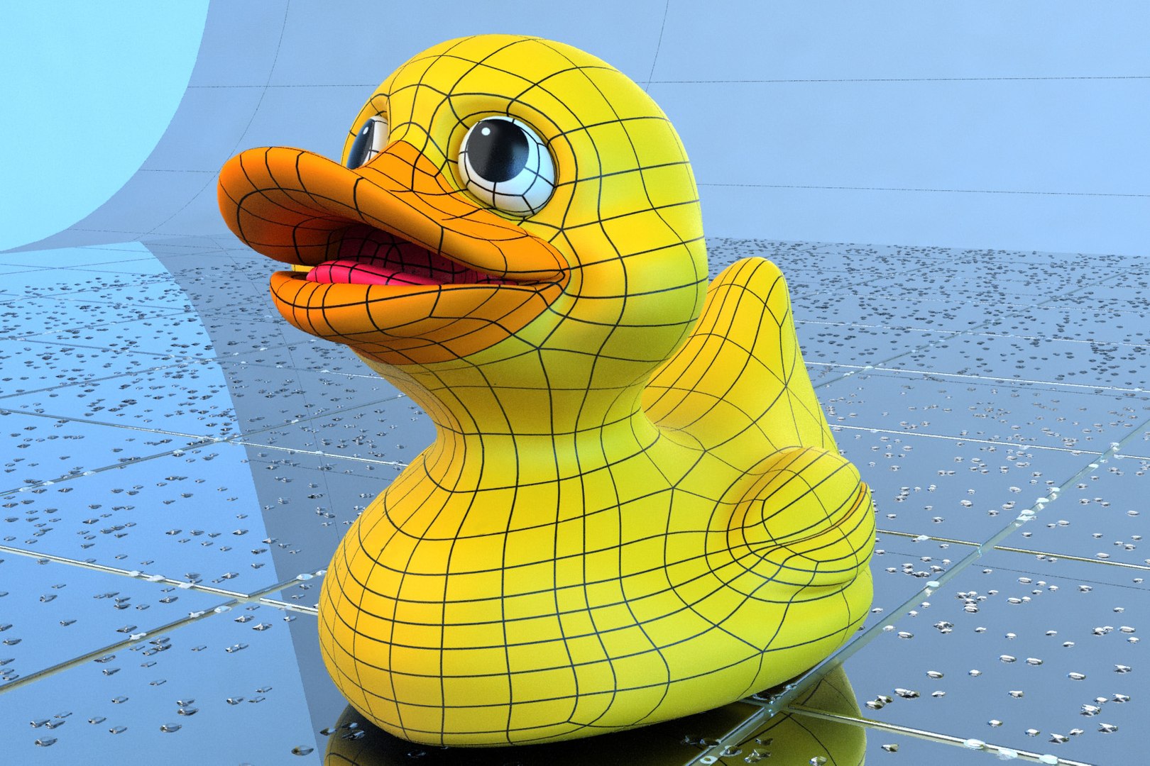 3d Model Of Duck Toy