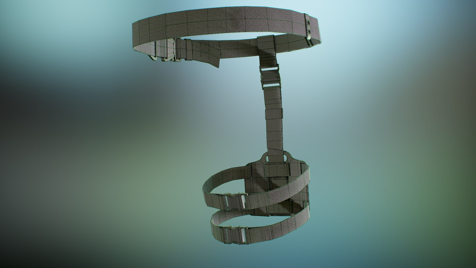 Tactical Belt 3D Model - TurboSquid 1519648