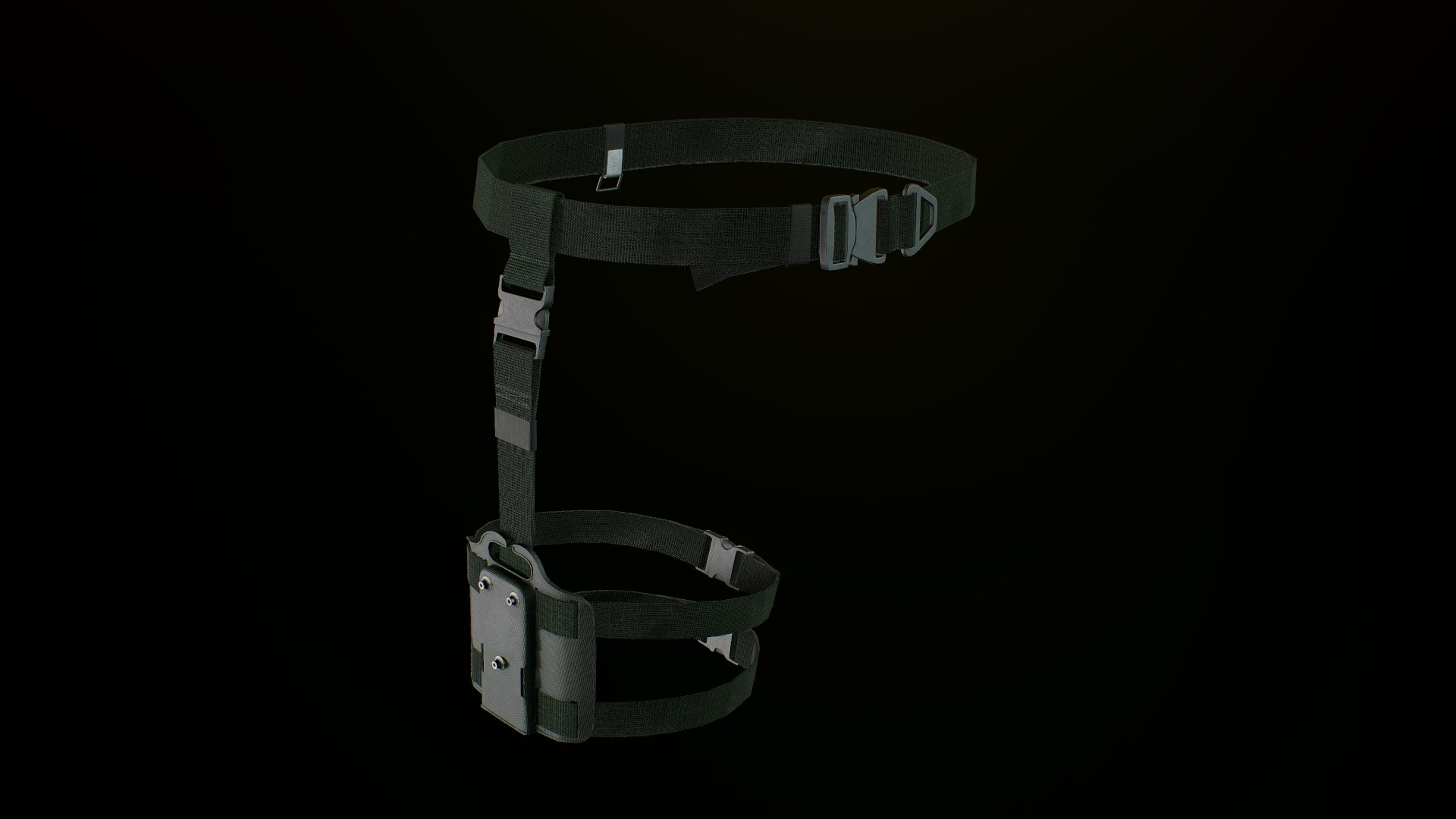 Tactical Belt 3D Model - TurboSquid 1519648