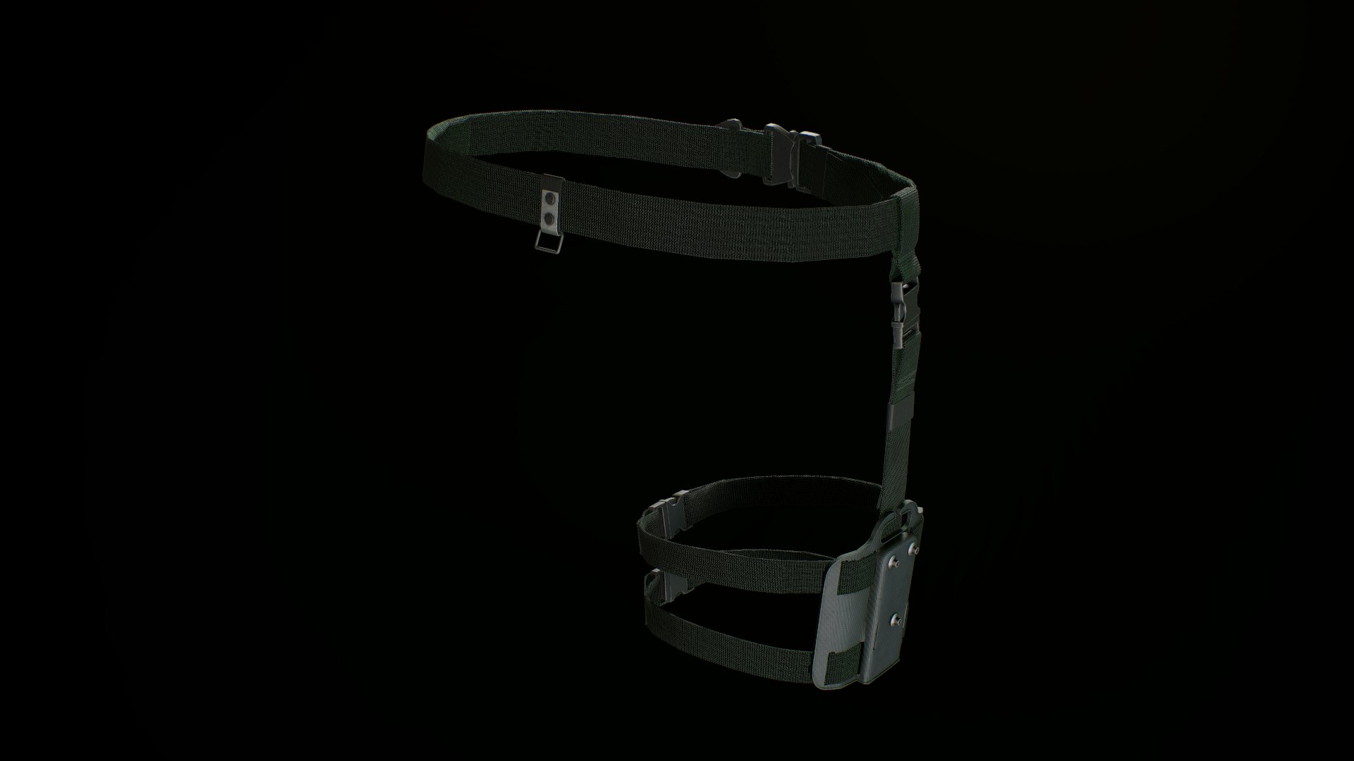 Tactical Belt 3D Model - TurboSquid 1519648