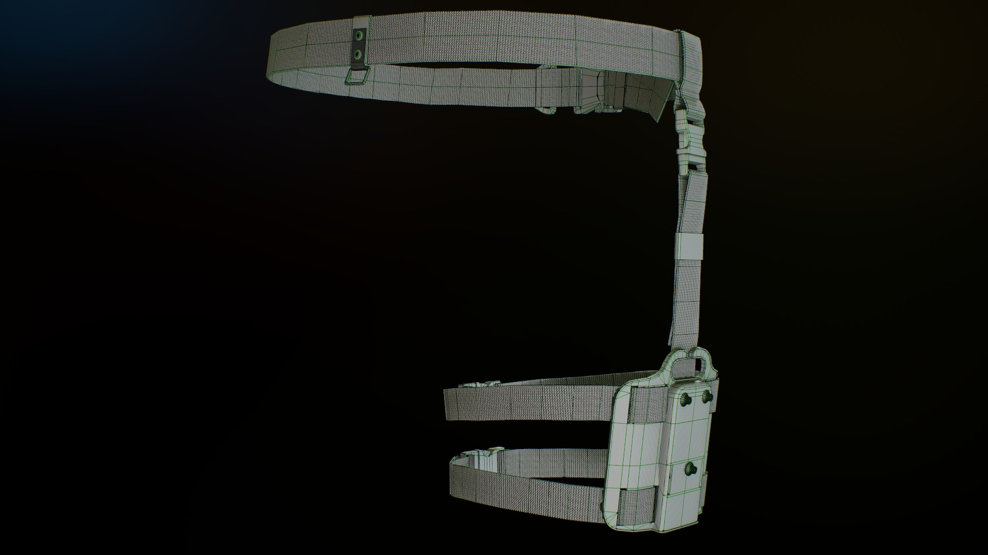 Tactical Belt 3D Model - TurboSquid 1519648