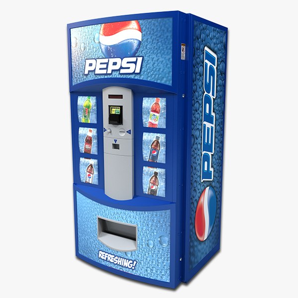 3d model movie ticket machine