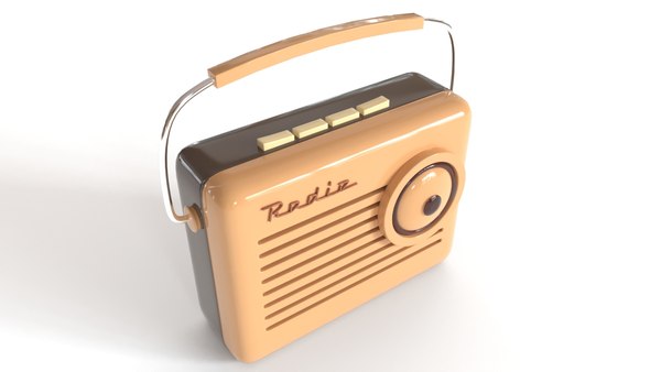 Old radio model - TurboSquid 1203794