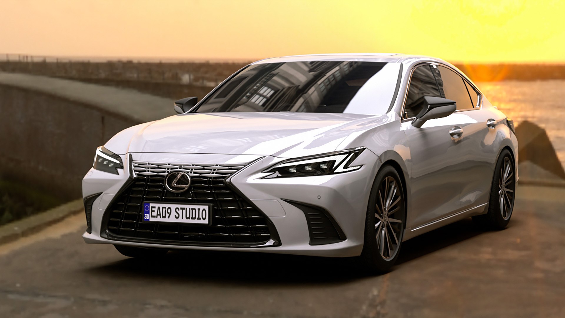 2025 Lexus ES BLEND2025 Lexus ES Model - TurboSquid 2354836
