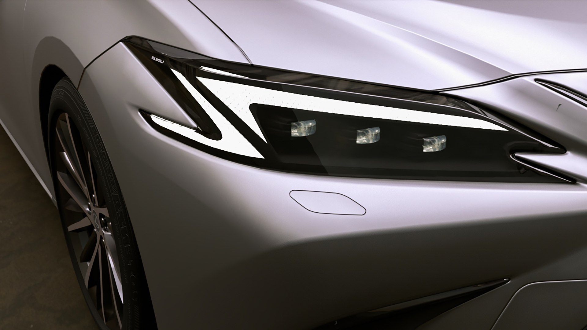 2025 Lexus ES BLEND2025 Lexus ES Model - TurboSquid 2354836