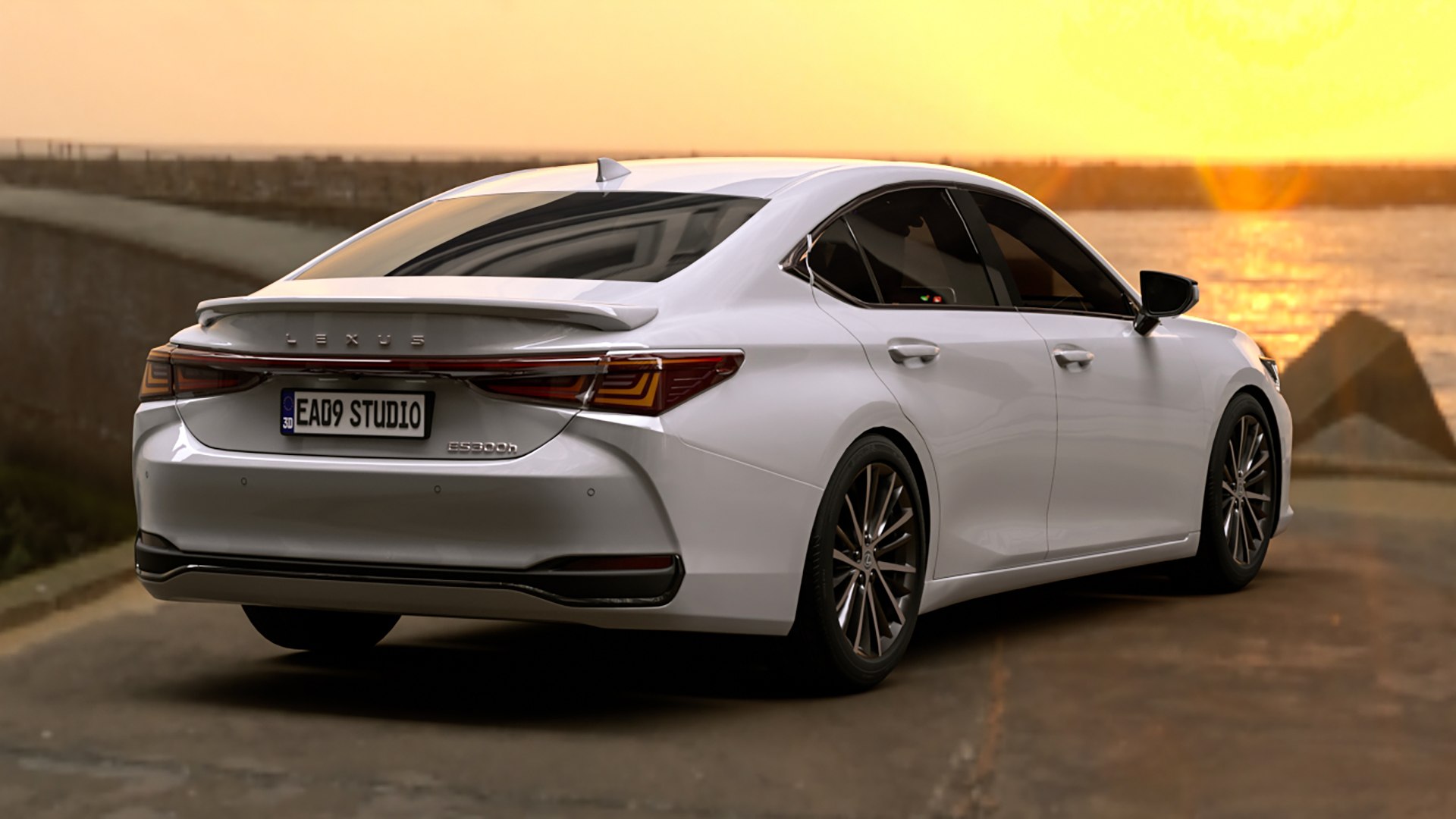 2025 Lexus ES BLEND2025 Lexus ES Model - TurboSquid 2354836