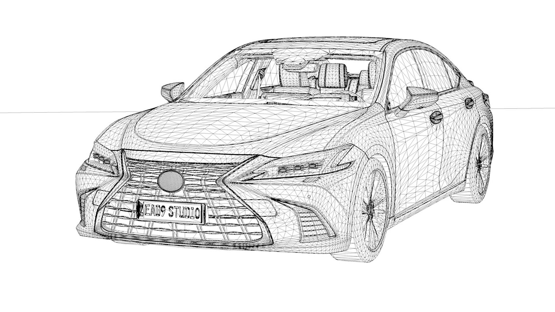 2025 Lexus ES BLEND2025 Lexus ES Model - TurboSquid 2354836