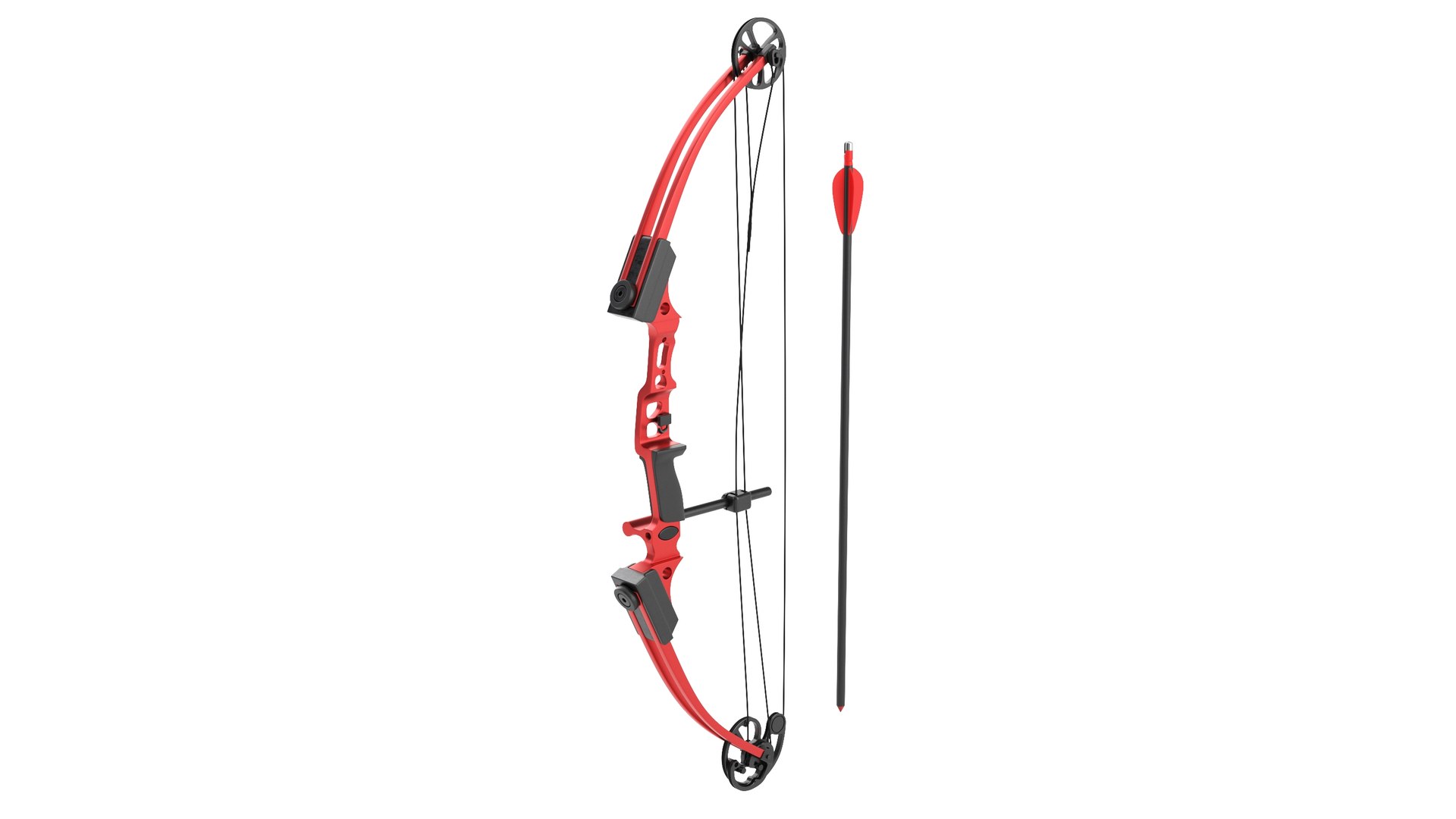 3D Compound Bow Model - TurboSquid 2314049