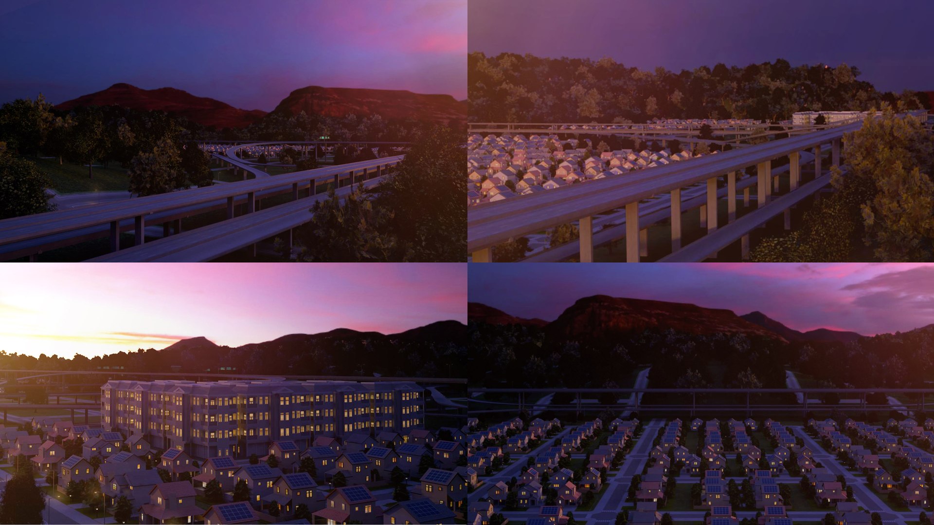 Freeway Suburbs Collection 2 3D - TurboSquid 1916506