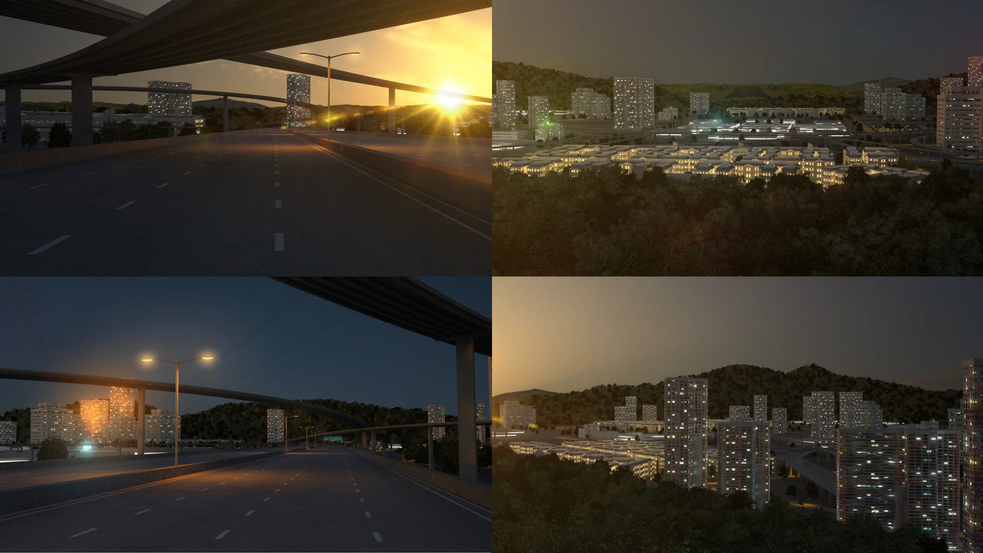 Freeway Suburbs Collection 2 3D - TurboSquid 1916506