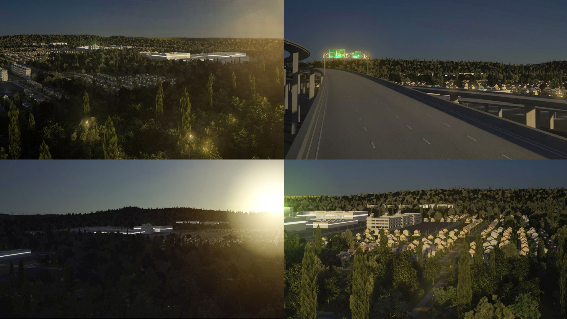 Freeway Suburbs Collection 2 3D - TurboSquid 1916506