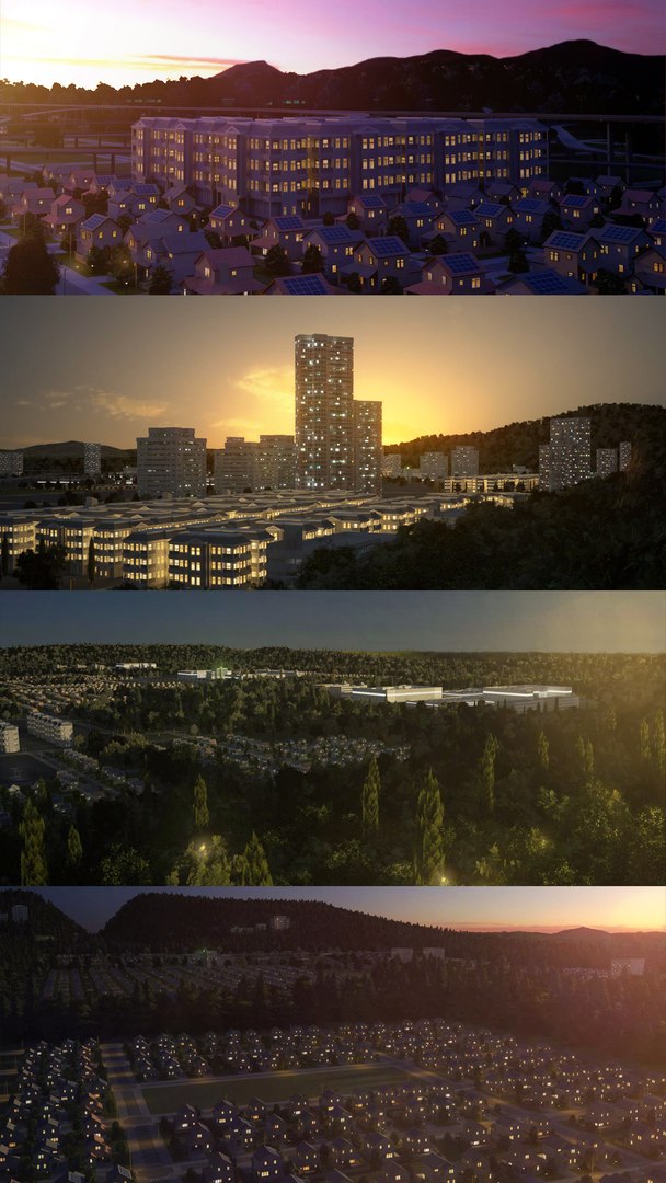 Freeway Suburbs Collection 2 3D - TurboSquid 1916506