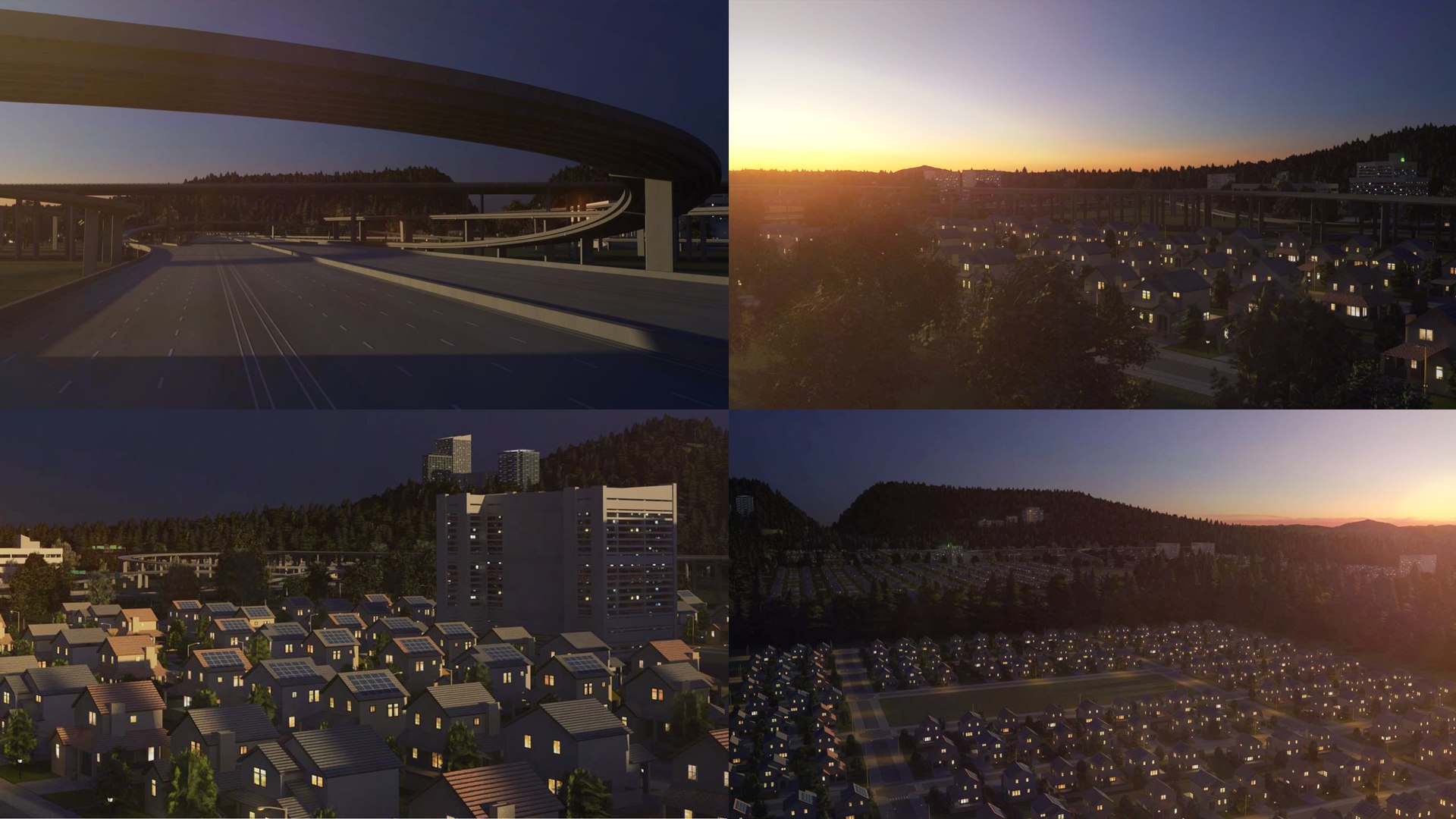 Freeway Suburbs Collection 2 3D - TurboSquid 1916506