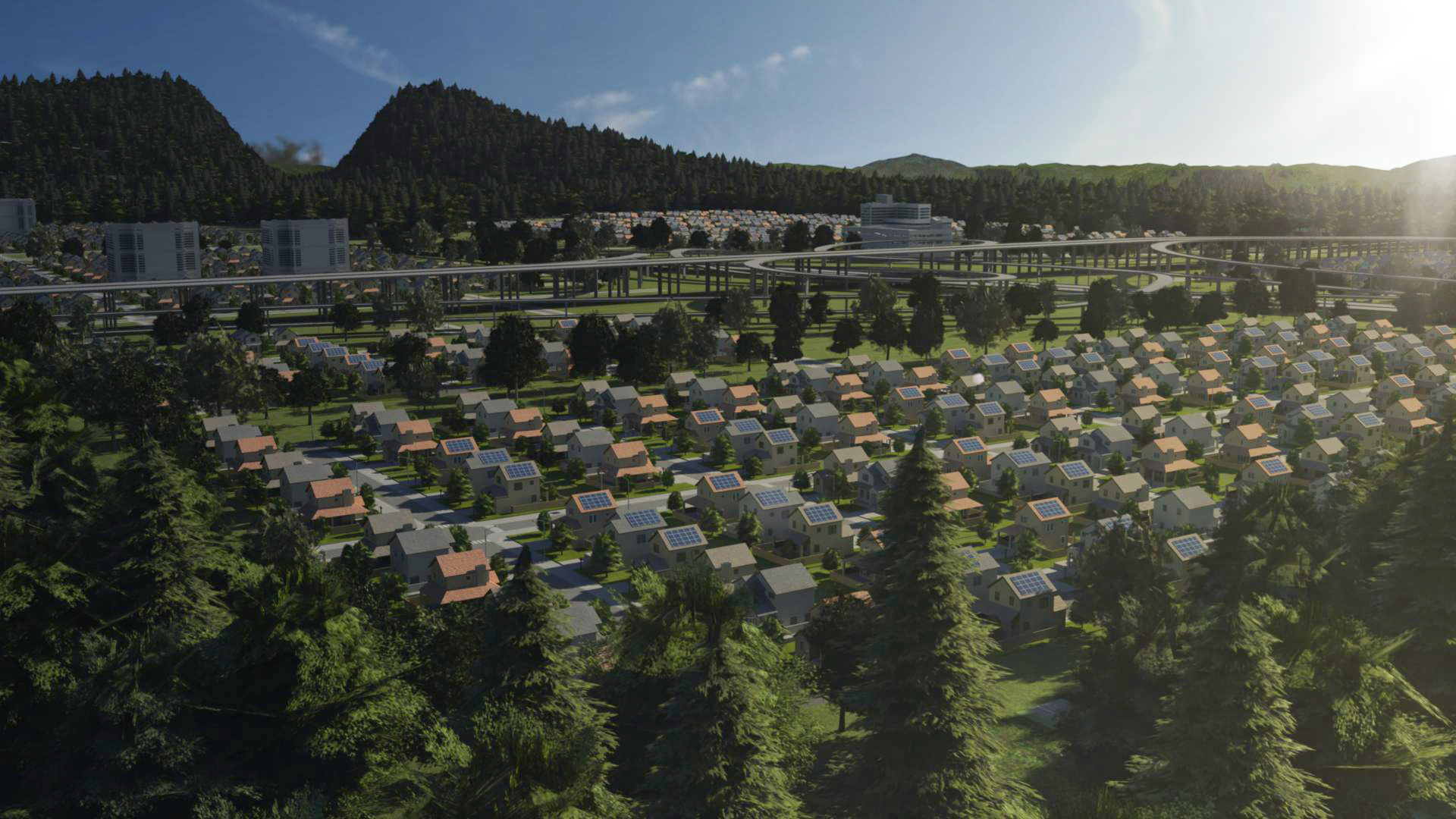 Freeway Suburbs Collection 2 3D - TurboSquid 1916506