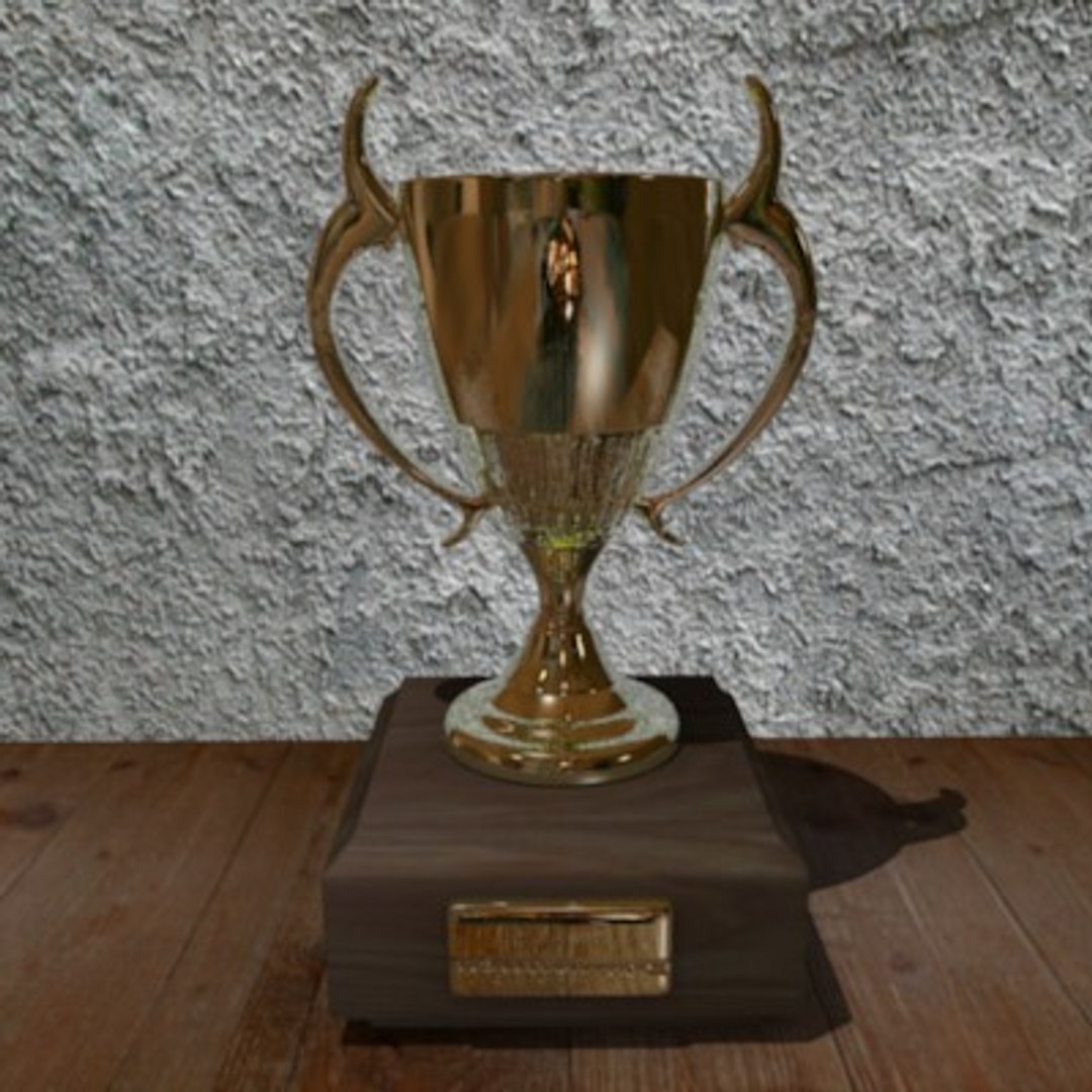 3dsmax Trophy Gold