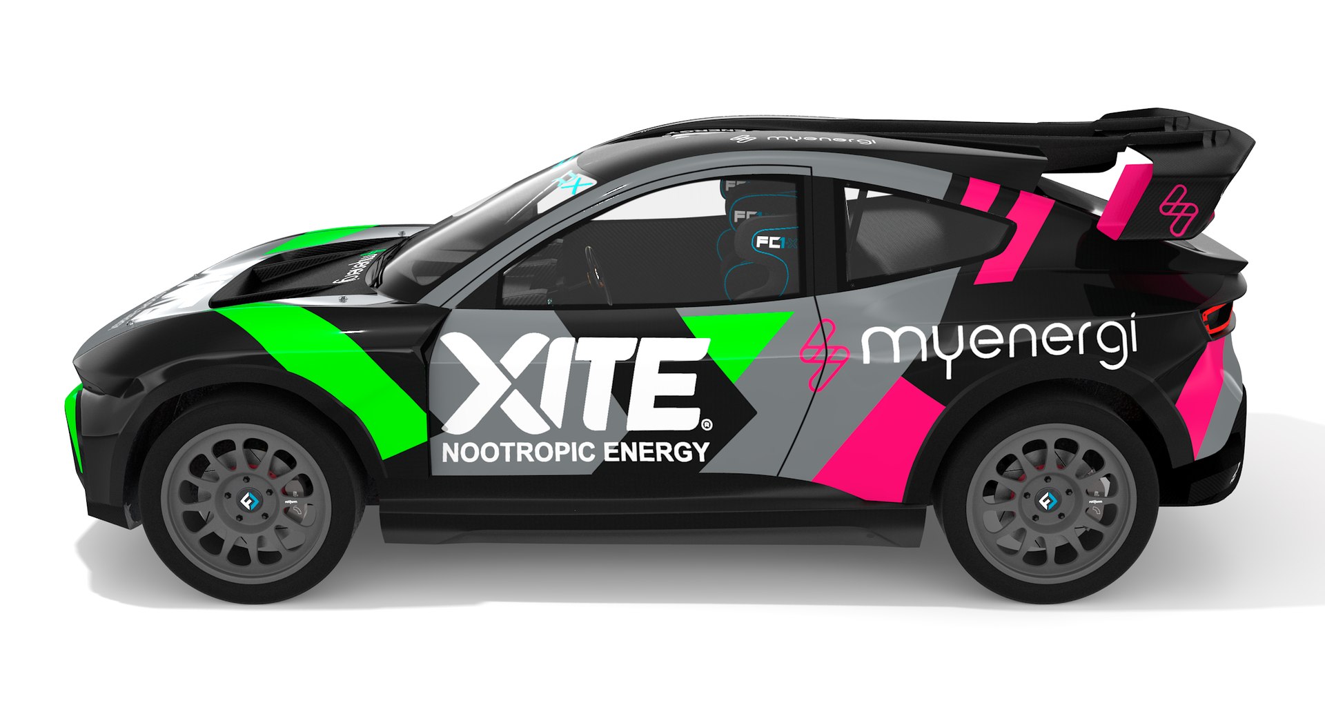 FC1-X Electric Rallycross SUV Oliver Bennett Xite Energy Racing Team ...