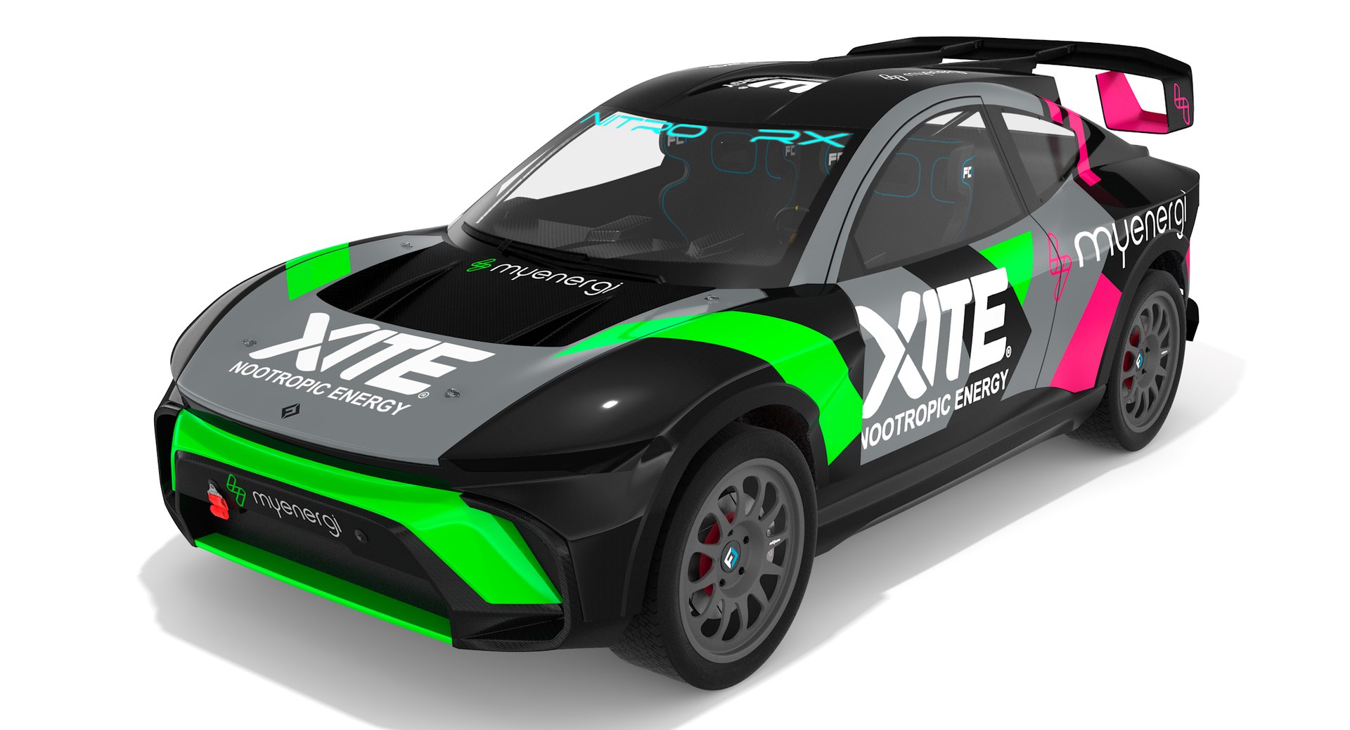 FC1-X Electric Rallycross SUV Oliver Bennett Xite Energy Racing Team ...