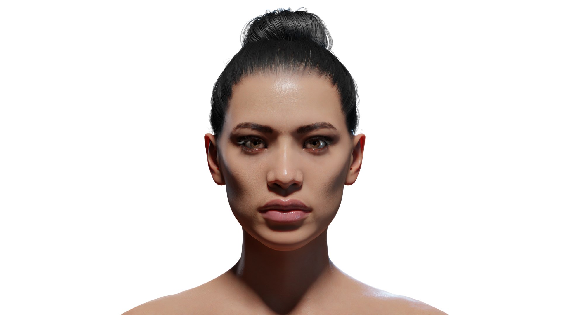 3D Photorealistic Human - Kim Rigged 3d Model For Blender - TurboSquid ...