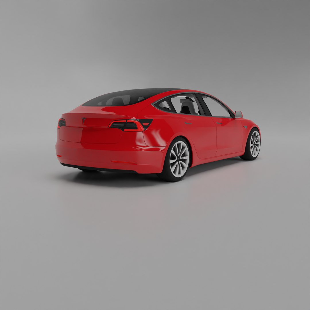 3D Tesla Model 3 Model - TurboSquid 2239115
