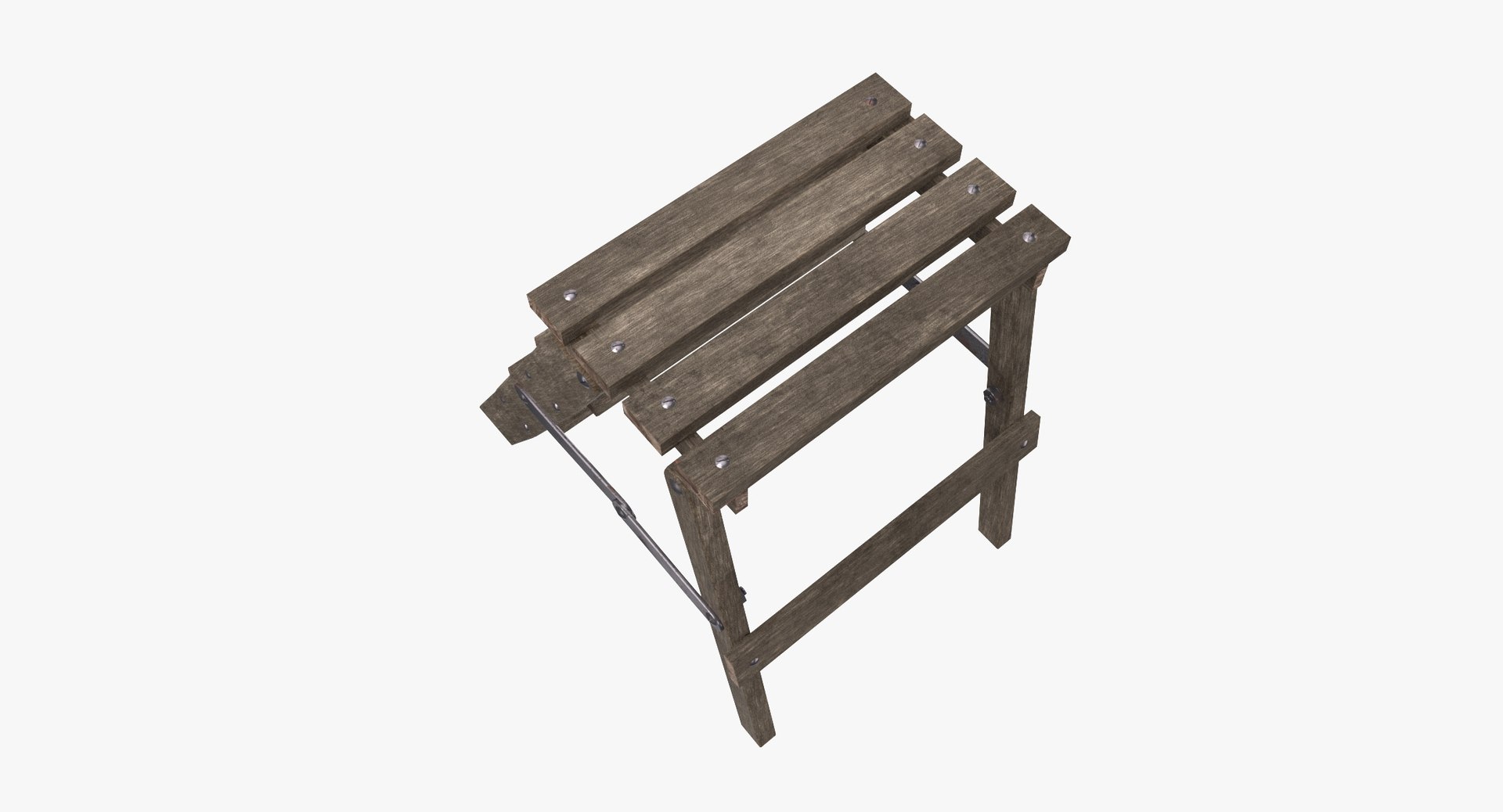 Step Ladder Wooden 3D Model - TurboSquid 1415817