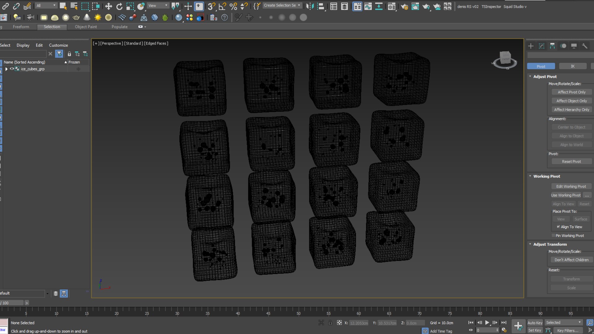 Realistic Ice Cubes 3D - TurboSquid 2002468