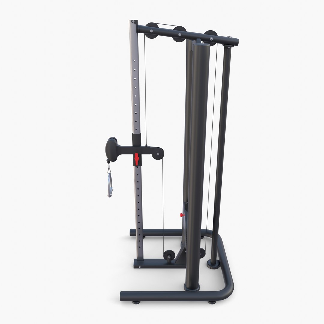 High Low Pulley 3D Model - TurboSquid 2009136