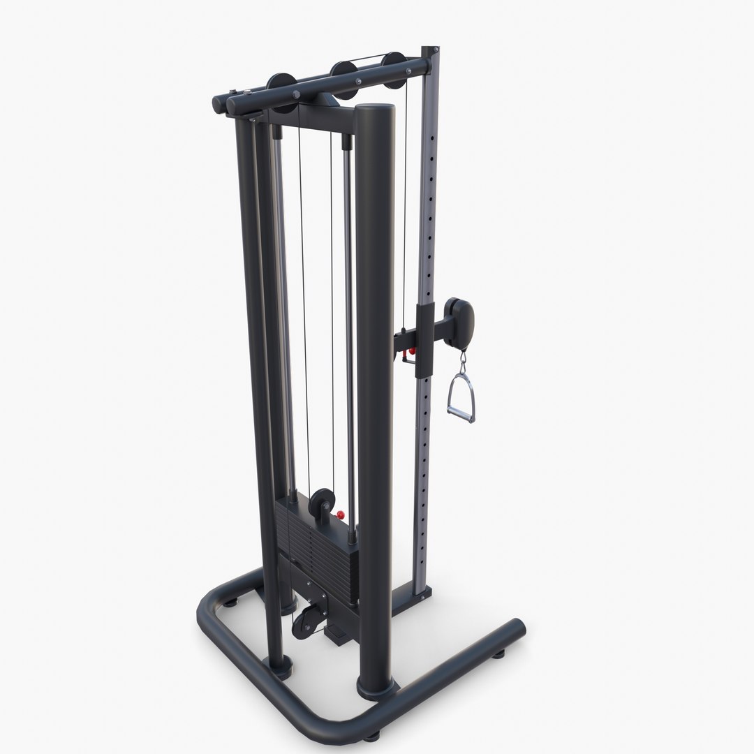 High Low Pulley 3D Model - TurboSquid 2009136