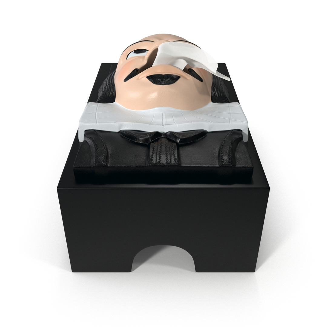 3d Shakespeare Tissue Box
