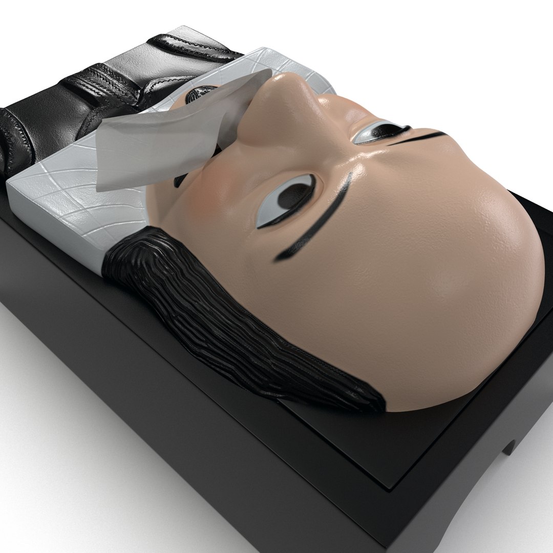 3d Shakespeare Tissue Box