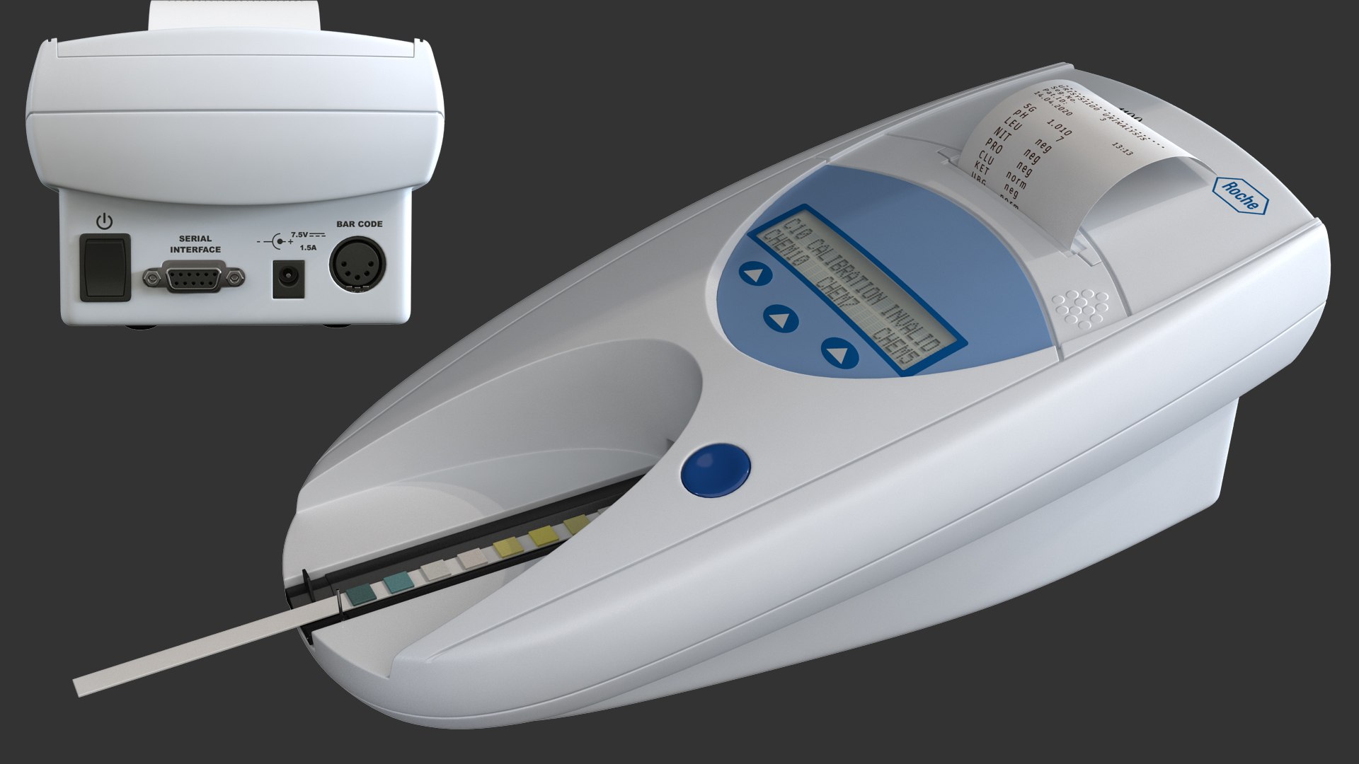 Urisys 1100 Urine Analyzer 3D Model - TurboSquid 1637625