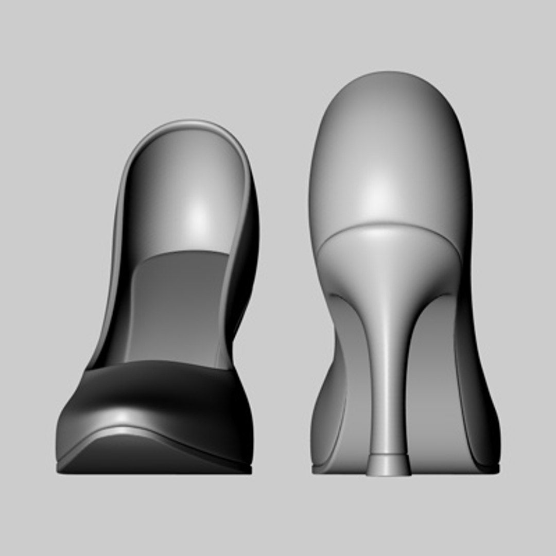 Heel Shoe 3d Model