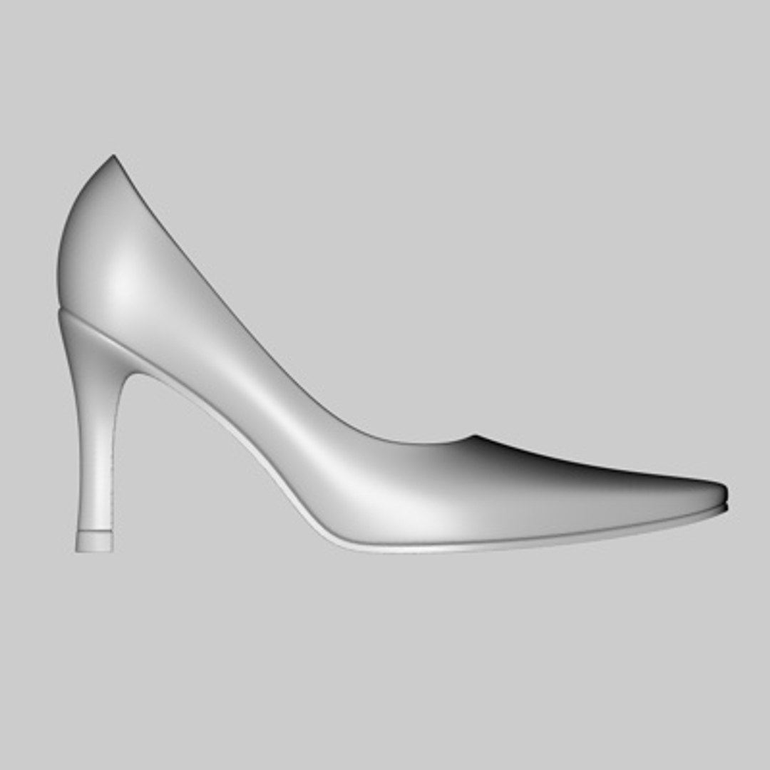 Heel Shoe 3d Model