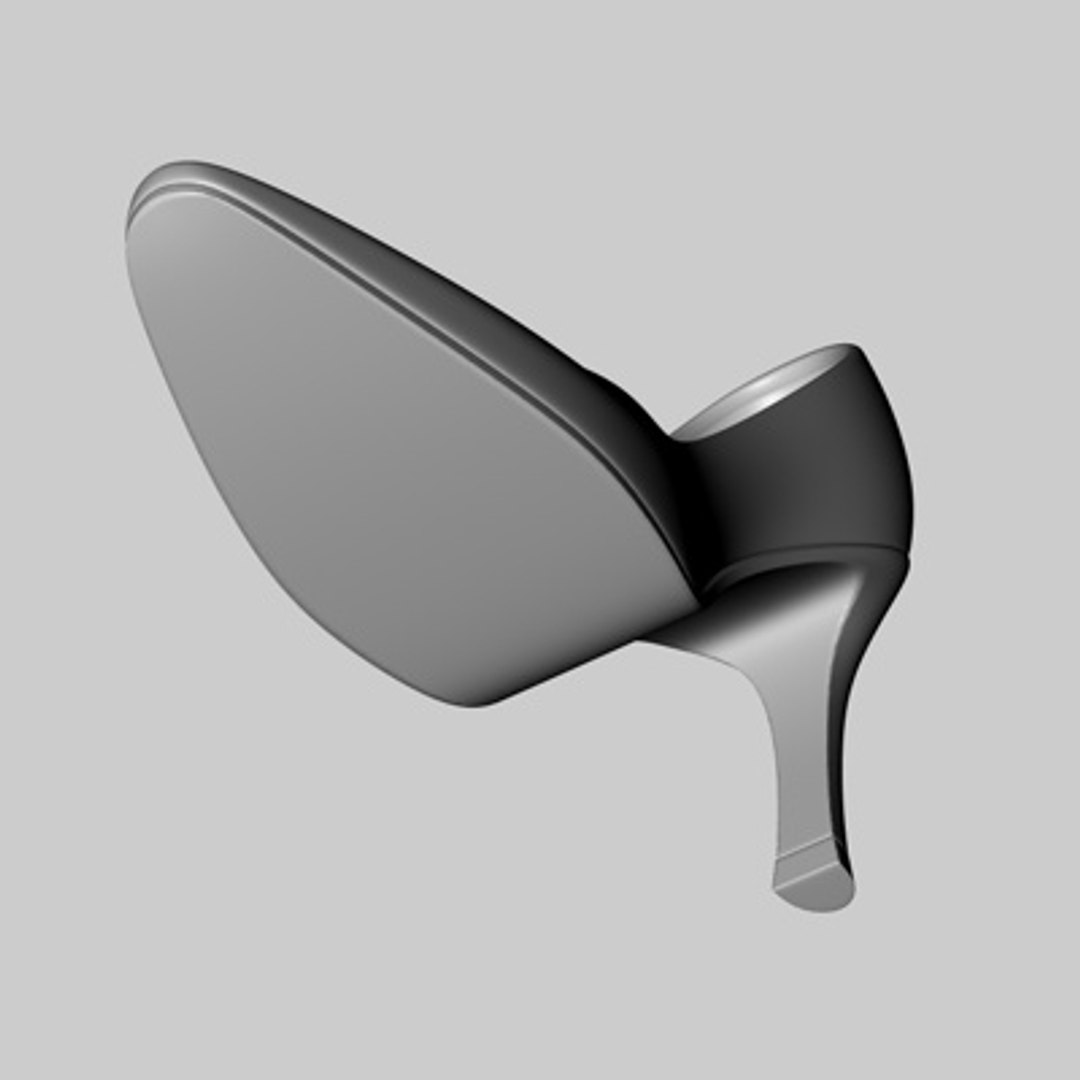 Heel Shoe 3d Model