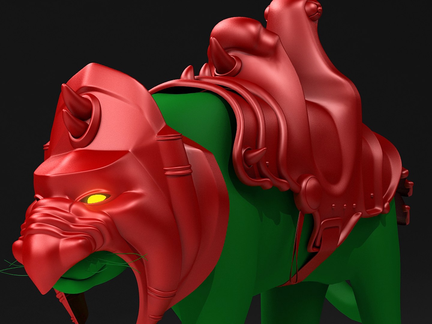 3d Model Battle Cat V1 0