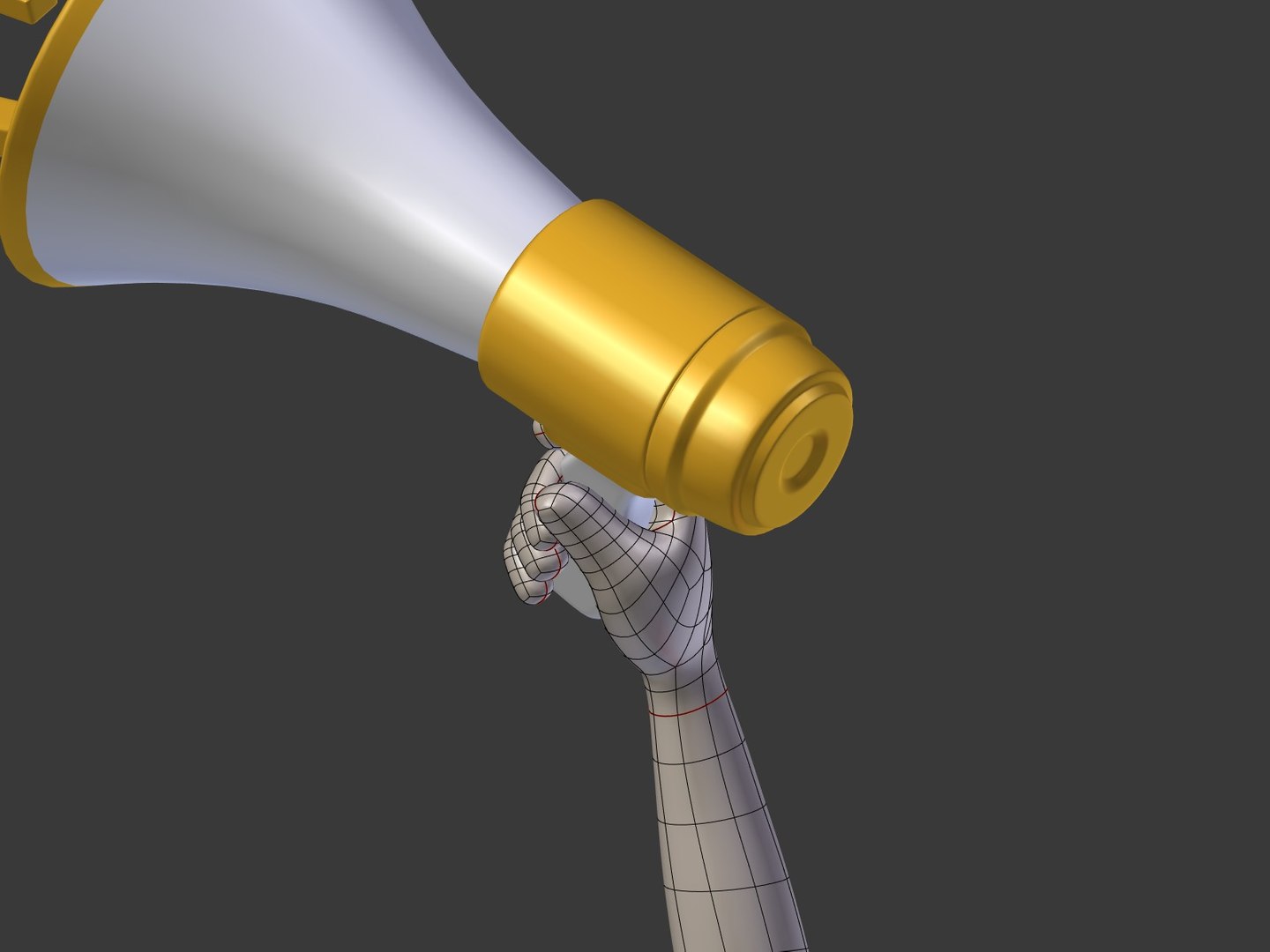 Voice Sign Icon 3D Model - TurboSquid 1458919