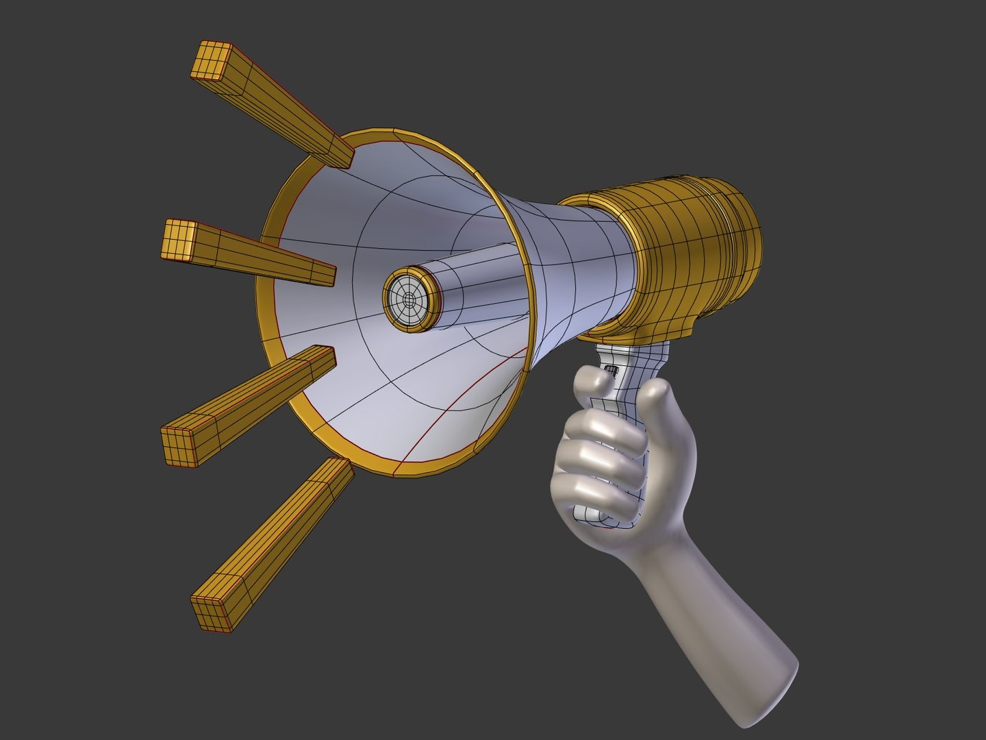 Voice Sign Icon 3D Model - TurboSquid 1458919