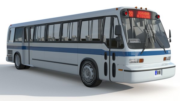 modelo 3d GMC RTS Bus1981 Model year - TurboSquid 1951921