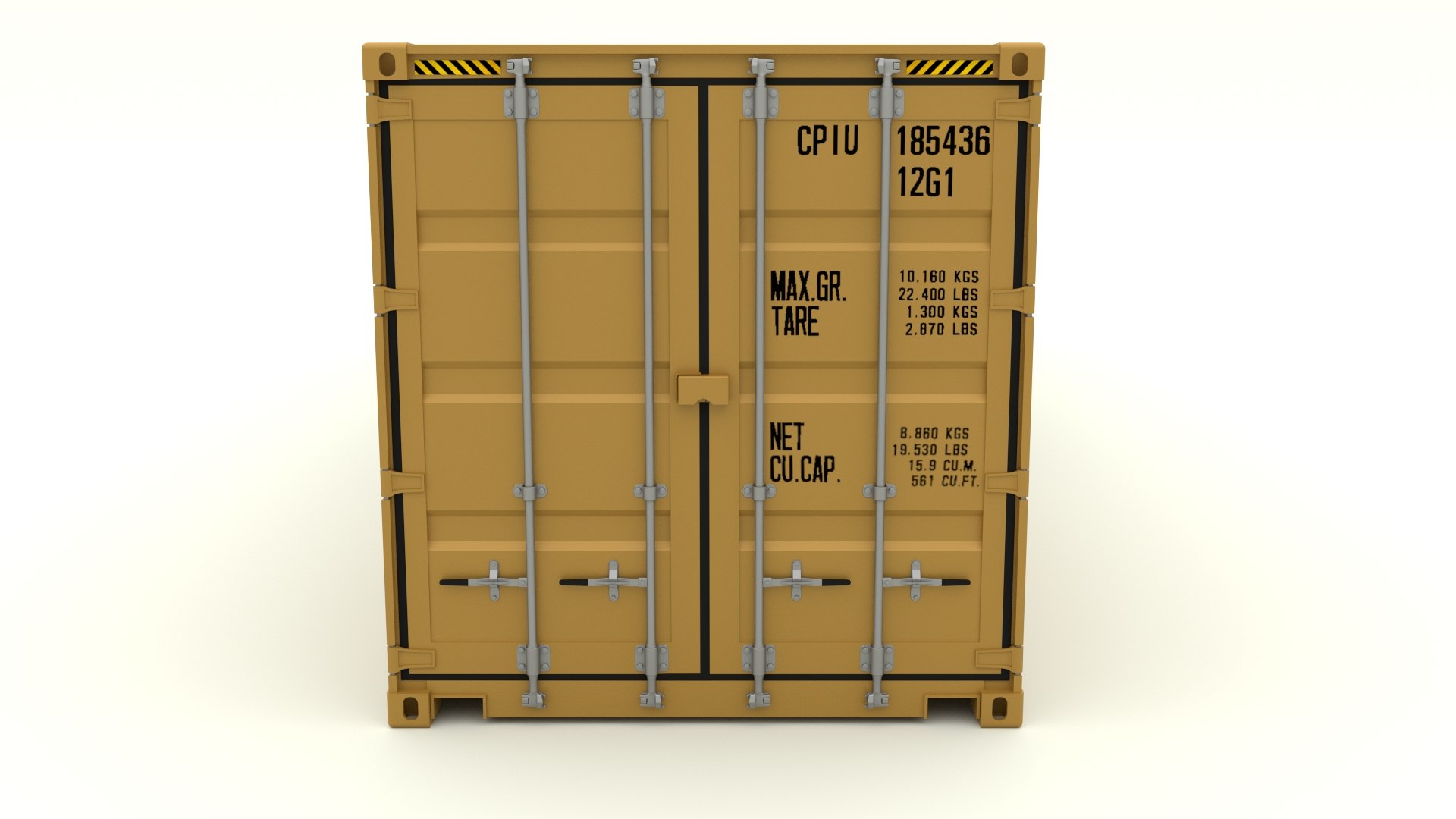 Shipping Container Fbx