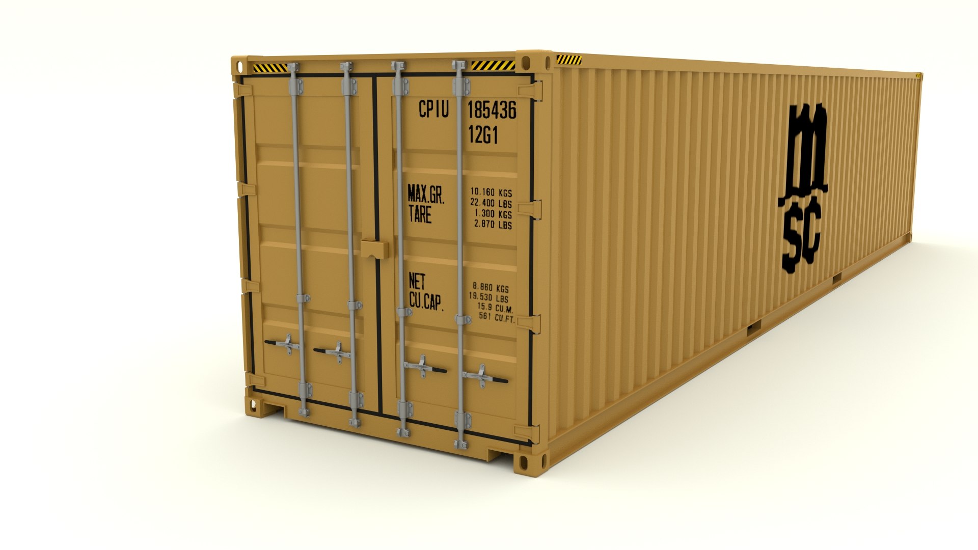 Shipping Container Fbx