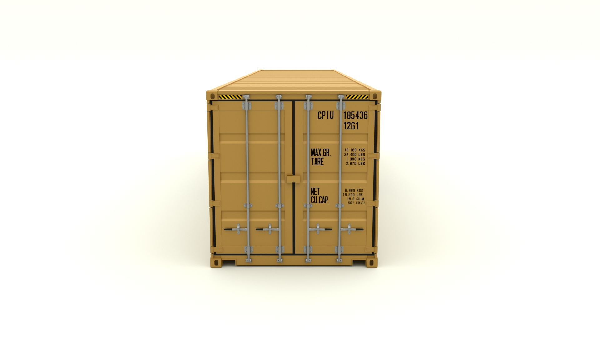 Shipping Container Fbx