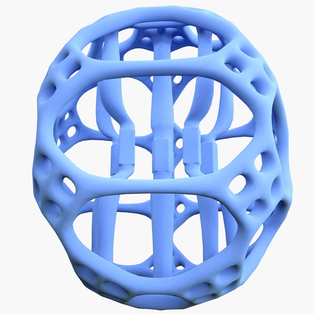 Complex Shape 3d Model