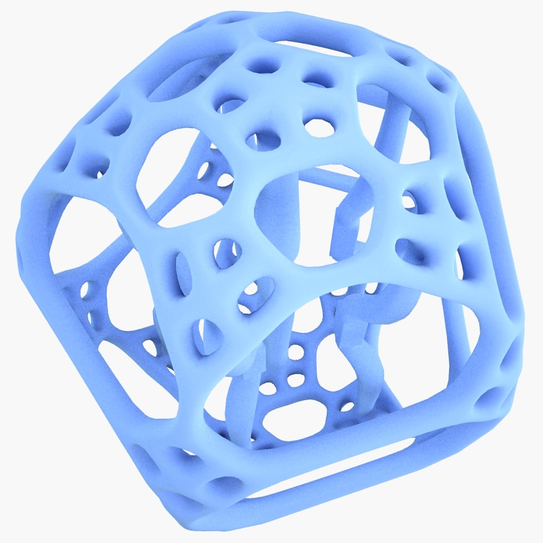 Complex Shape 3d Model