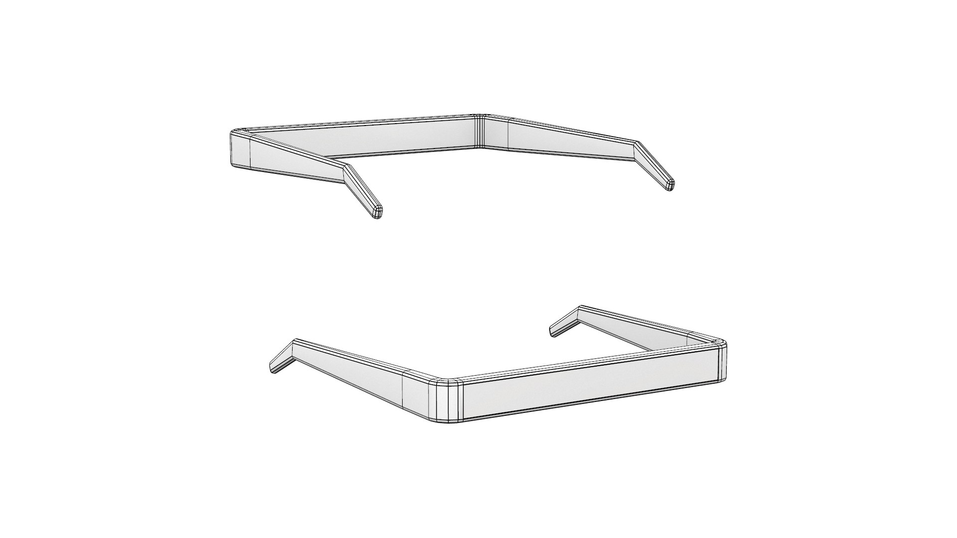 Futuristic Glasses 3D Model - TurboSquid 1791231