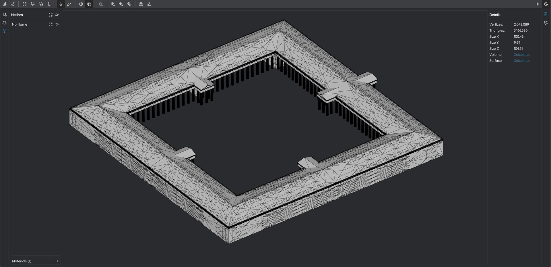 Porticus Agora 3D Model - TurboSquid 2357216