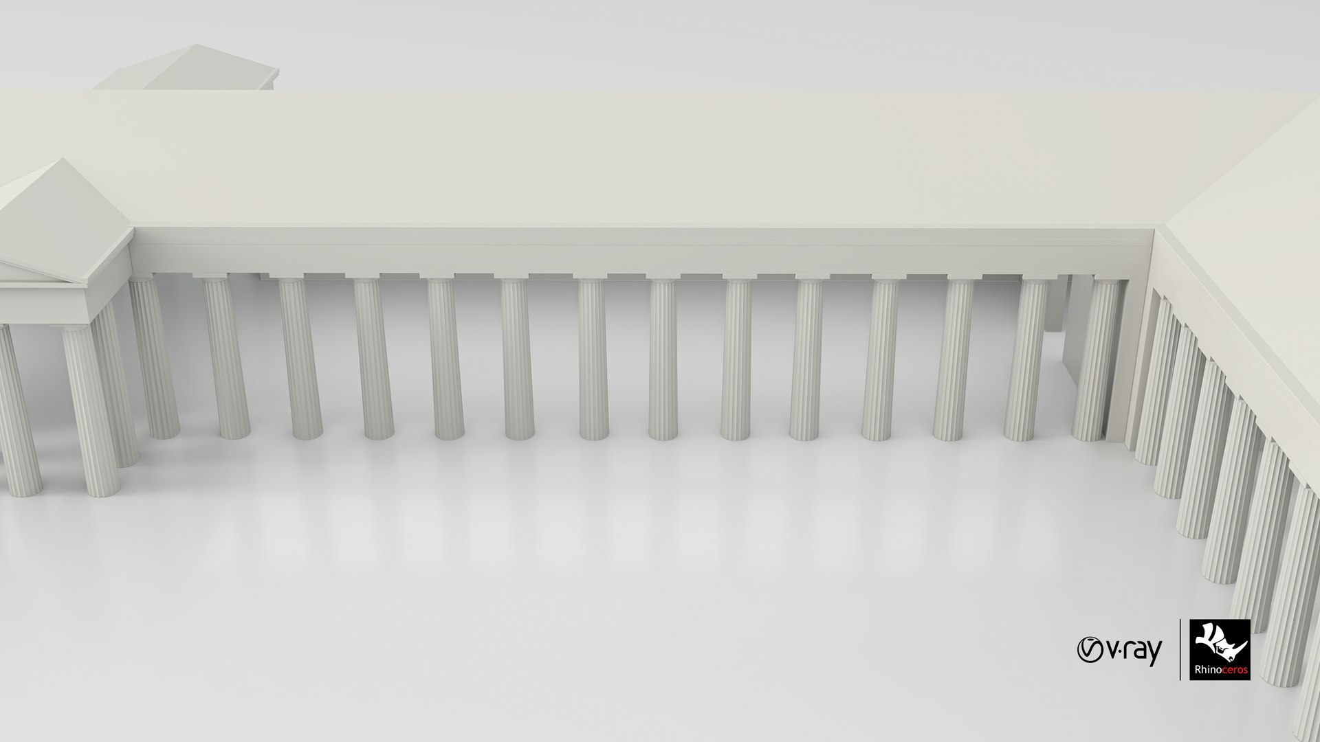Porticus Agora 3D Model - TurboSquid 2357216