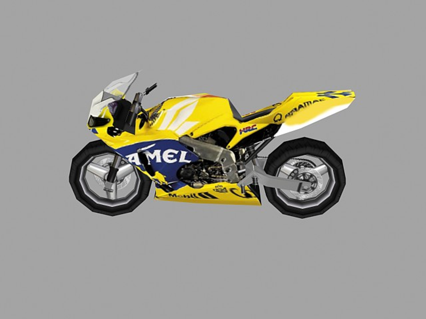3d Sport Bike Model