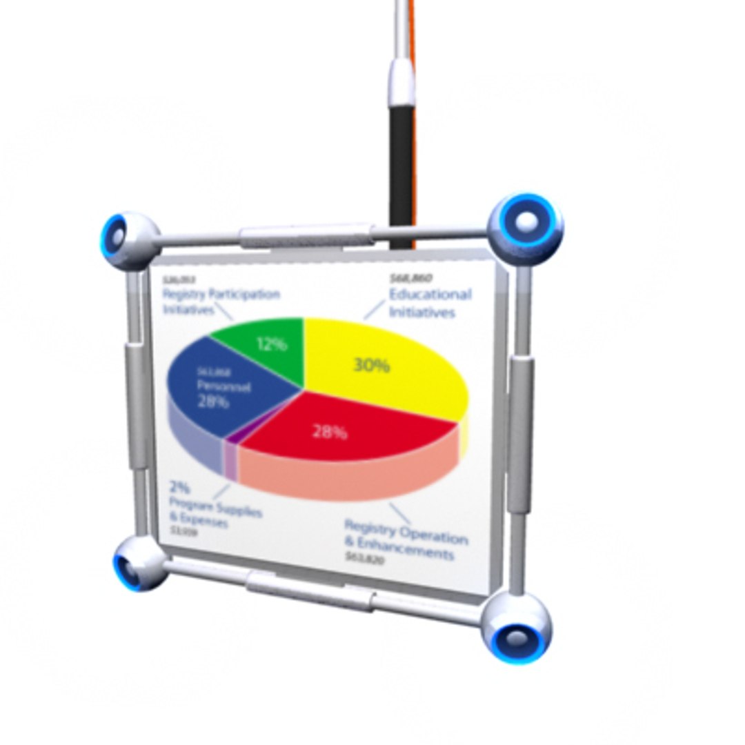 3d Robotic Presentation Screen