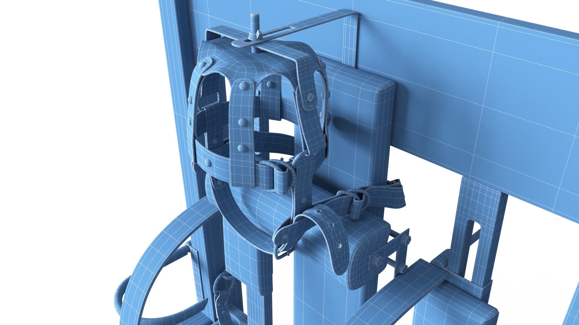 Electric Chair 3D Model - TurboSquid 1499100